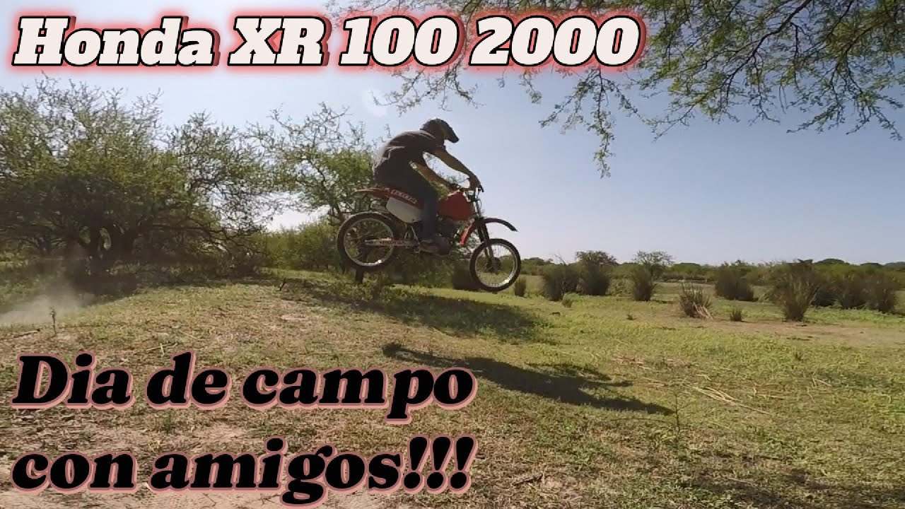 Honda XR 100 2000 (Yamaha YZF 450 2014, DT 125, Honda Tornado) dia de ...