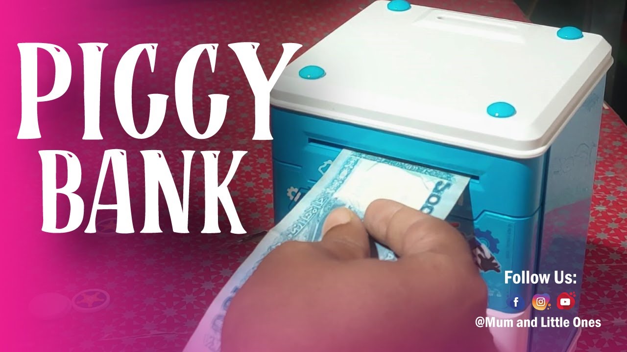 Electronic Piggy Bank Musical Toys For Kids | Mum & Little Ones | Baby ...