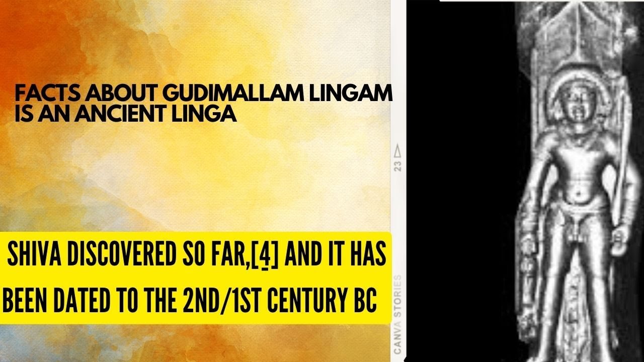 facts about Gudimallam Lingam is an ancient linga in the ...