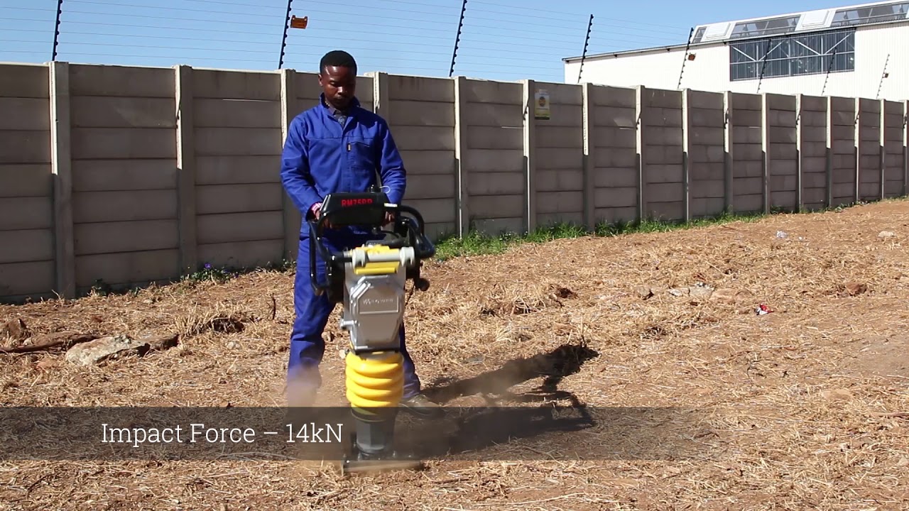 H-Power Rammer || Goscor Power Products - YouTube