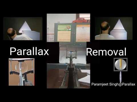Parallax Removal-Optics - YouTube