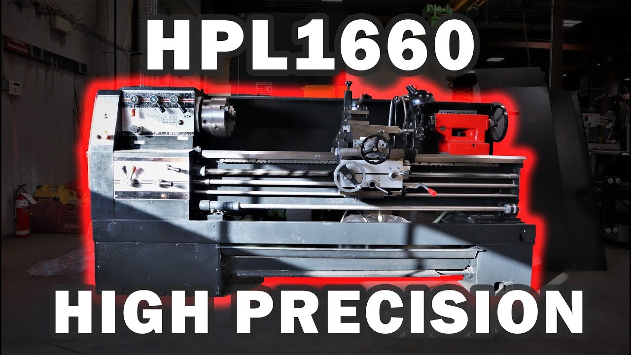 YUWE HPL1660 Manual Lathe | Stan Canada Machine Tools & Services - YouTube