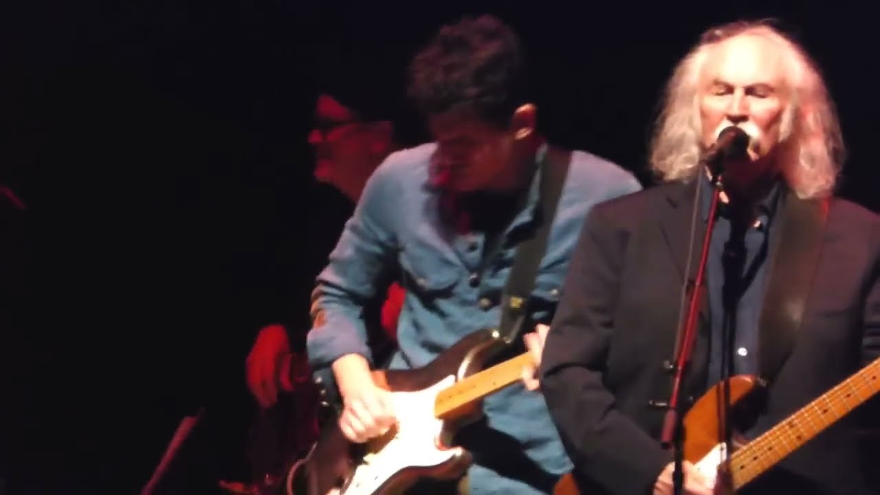 John Mayer joins Crosby, Stills, and Nash - Almost Cut My Hair Acordes ...