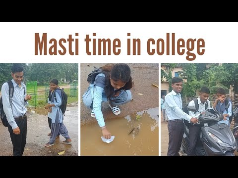 Masti time in college with my friends 😊||collegevlog - YouTube