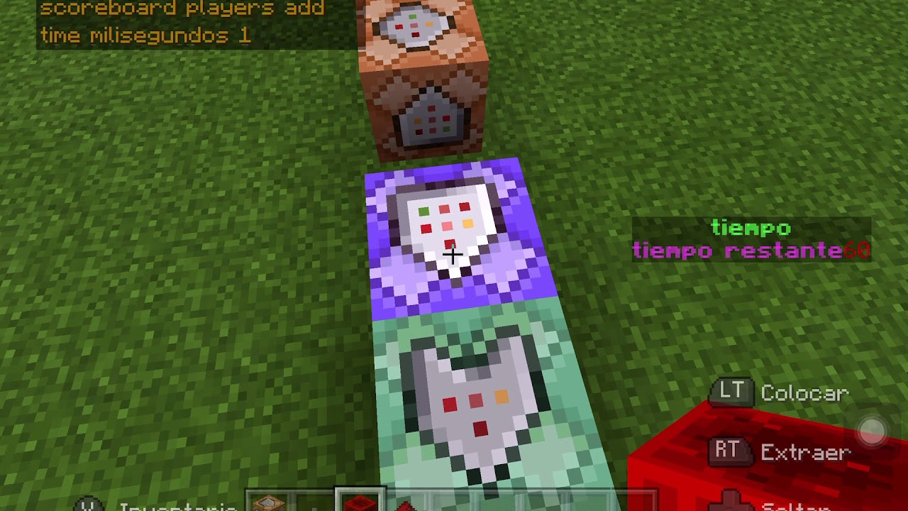 Como hacer un temporizador con comandos en minecraft bedrock - comandos ...