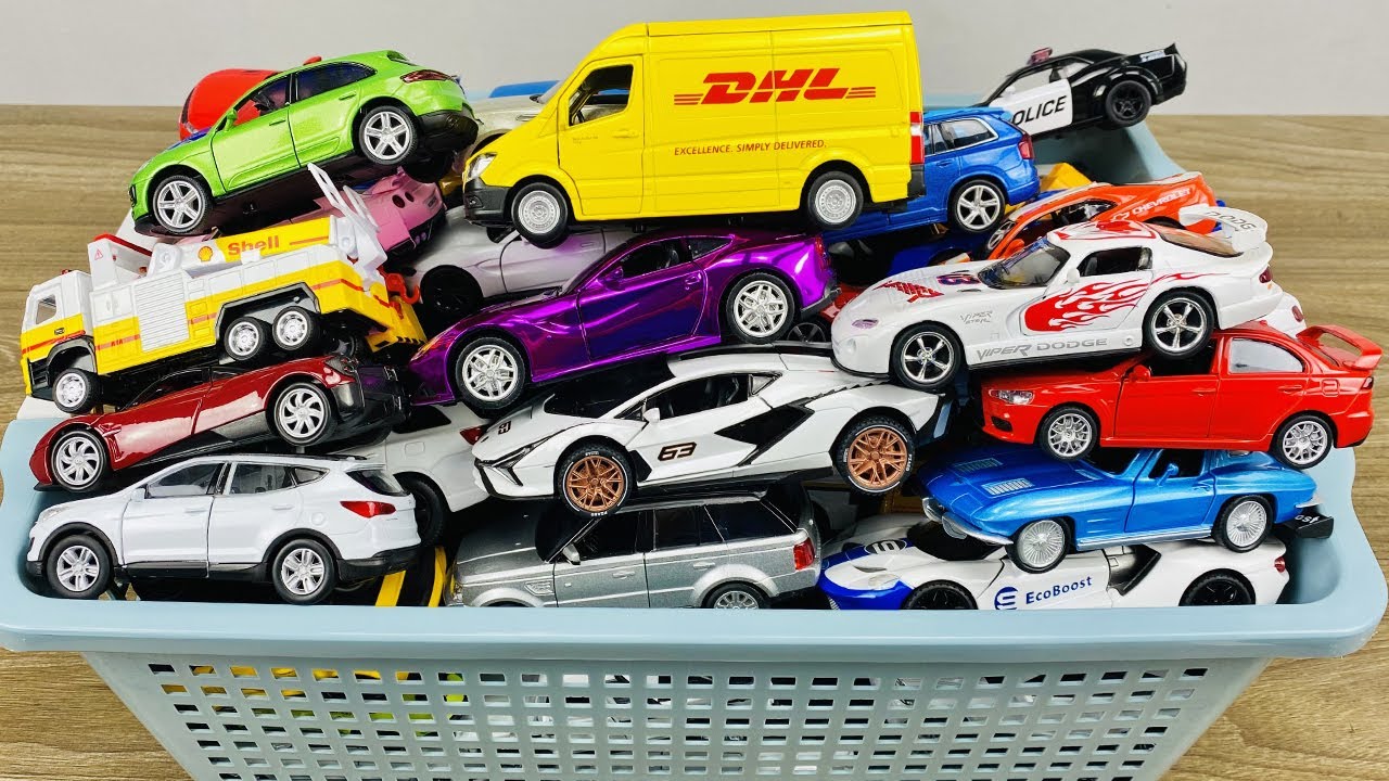 Box Full of Cars - Diecast Car, Mini Cars, Siku, Alloy, JKM - Sedan ...