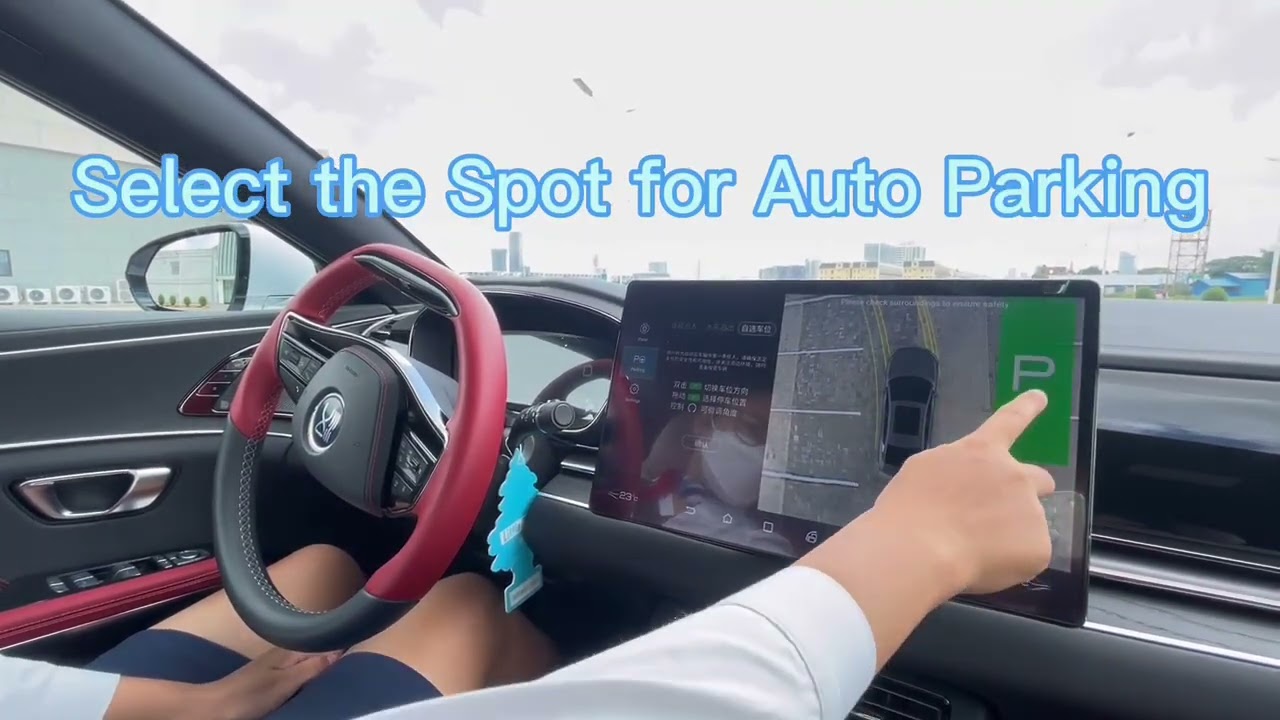 Test Auto Parking with BYD Han EV wow so cool 😎🚗🔋🌪️អែមអត់ - YouTube