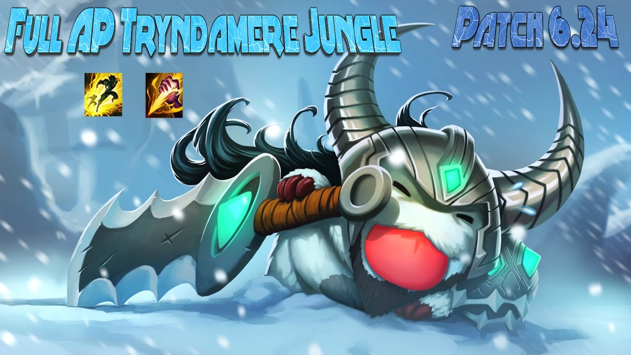 AP Tryndamere Jungle Full Gameplay | Patch 6.24 | League Of Legends ...