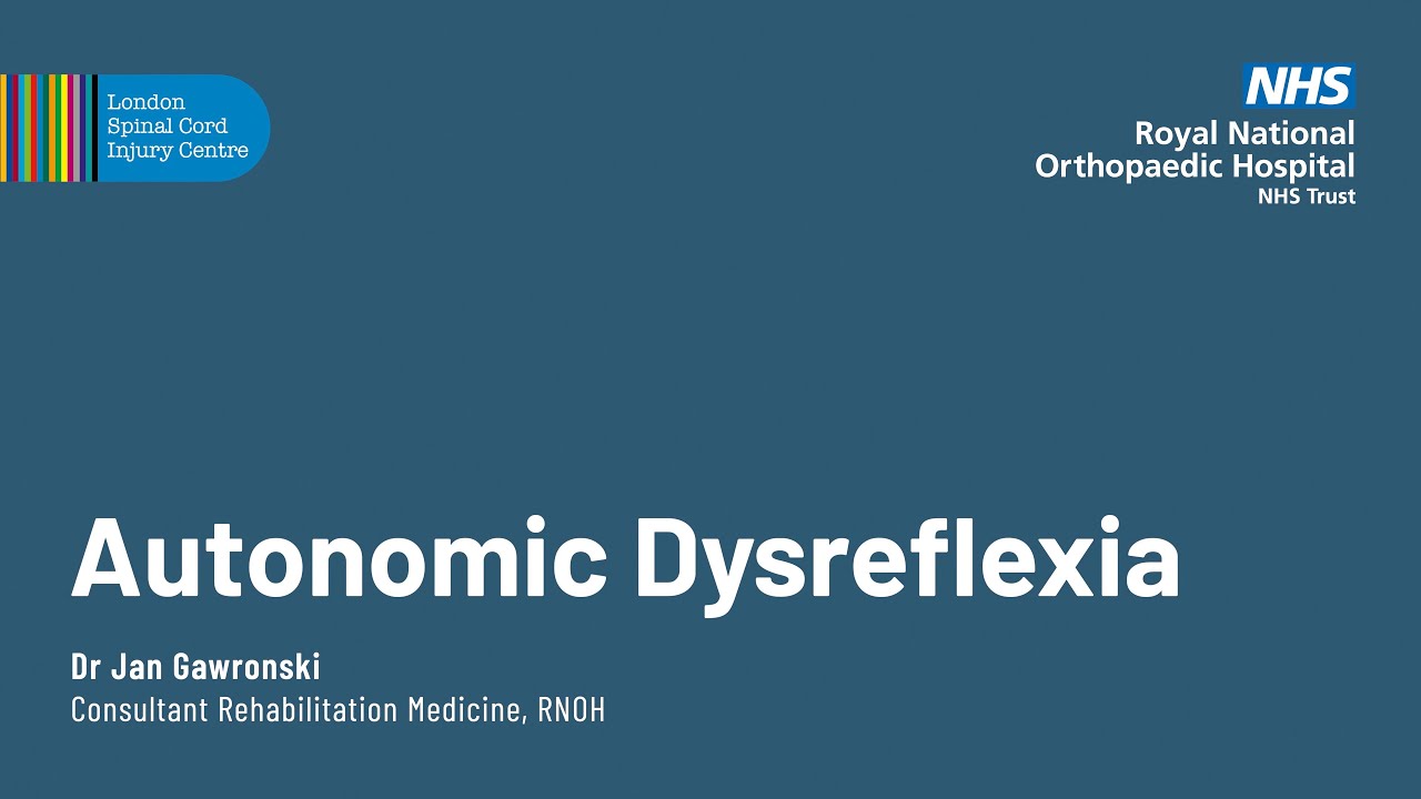 Autonomic Dysreflexia - YouTube