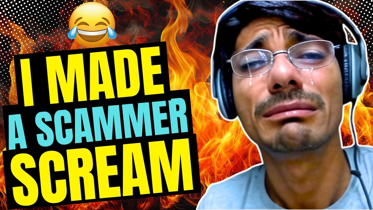 I Made A Indian Scammer SCREAM In Anger! - YouTube