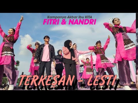 TERKESAN - LESTI LIVE PALEMBANG (BKB) DALAM ACARA KAMPANYE AKBAR IBU ...