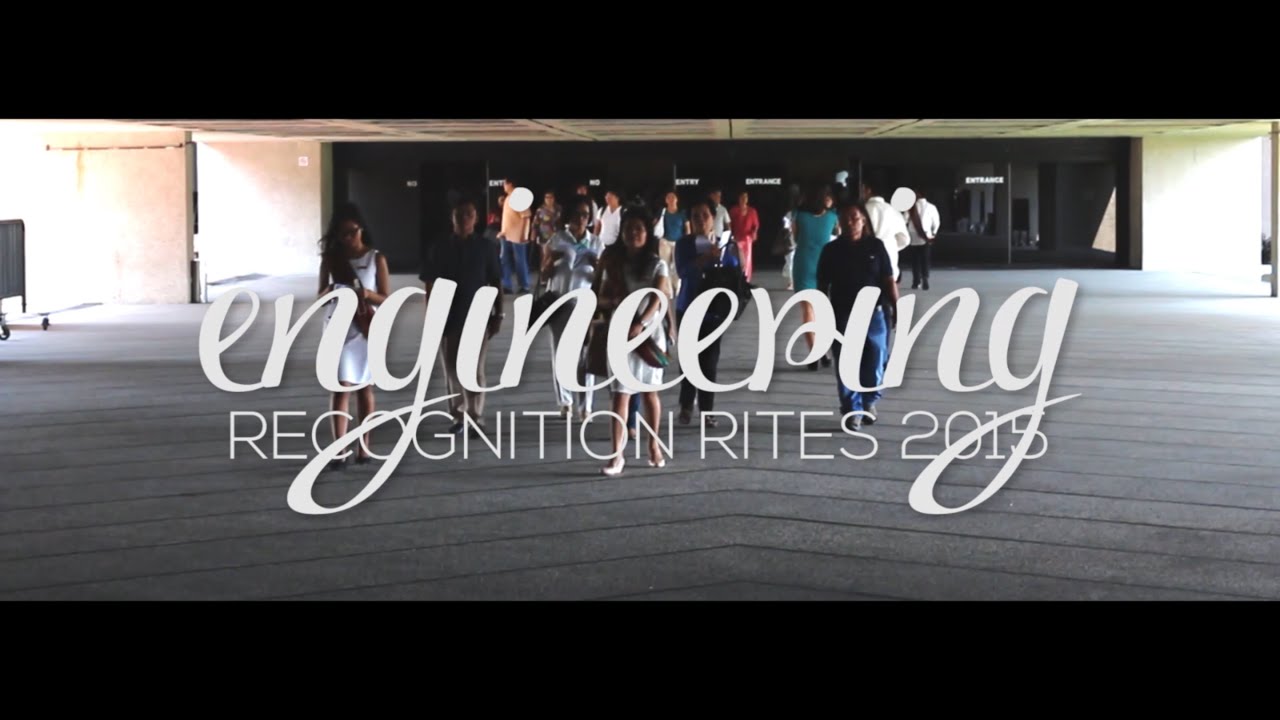 Engineering Recognition Rites 2015 - Tribute Video - YouTube