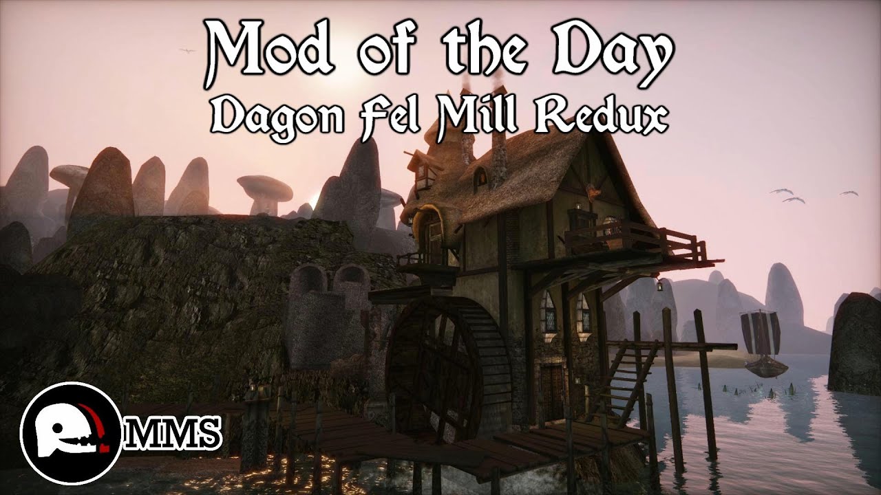 Morrowind Mod of the Day EP100 - Dagon Fel Mill Redux Showcase - YouTube