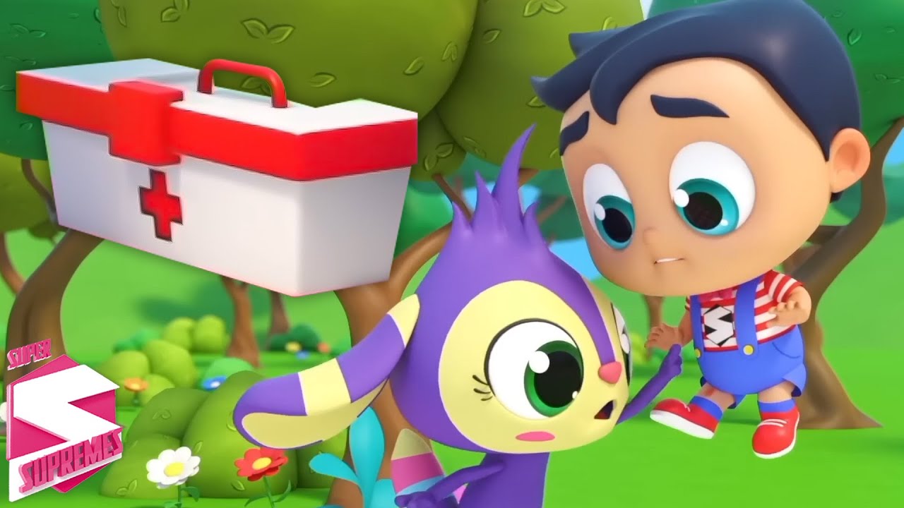 Super Supremes Boo Boo Chanson + Plus 3d Comptines pour Bébés - YouTube