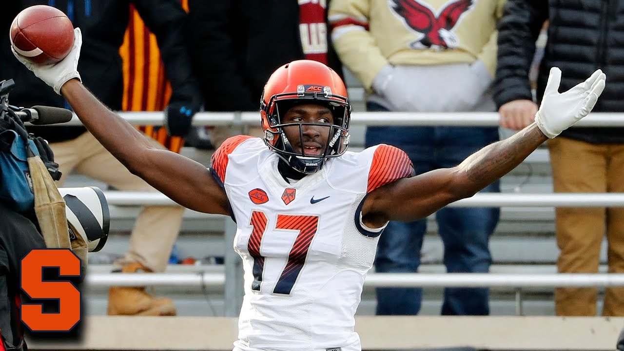 Syracuse WR Jamal Custis Top Plays 2018 - YouTube