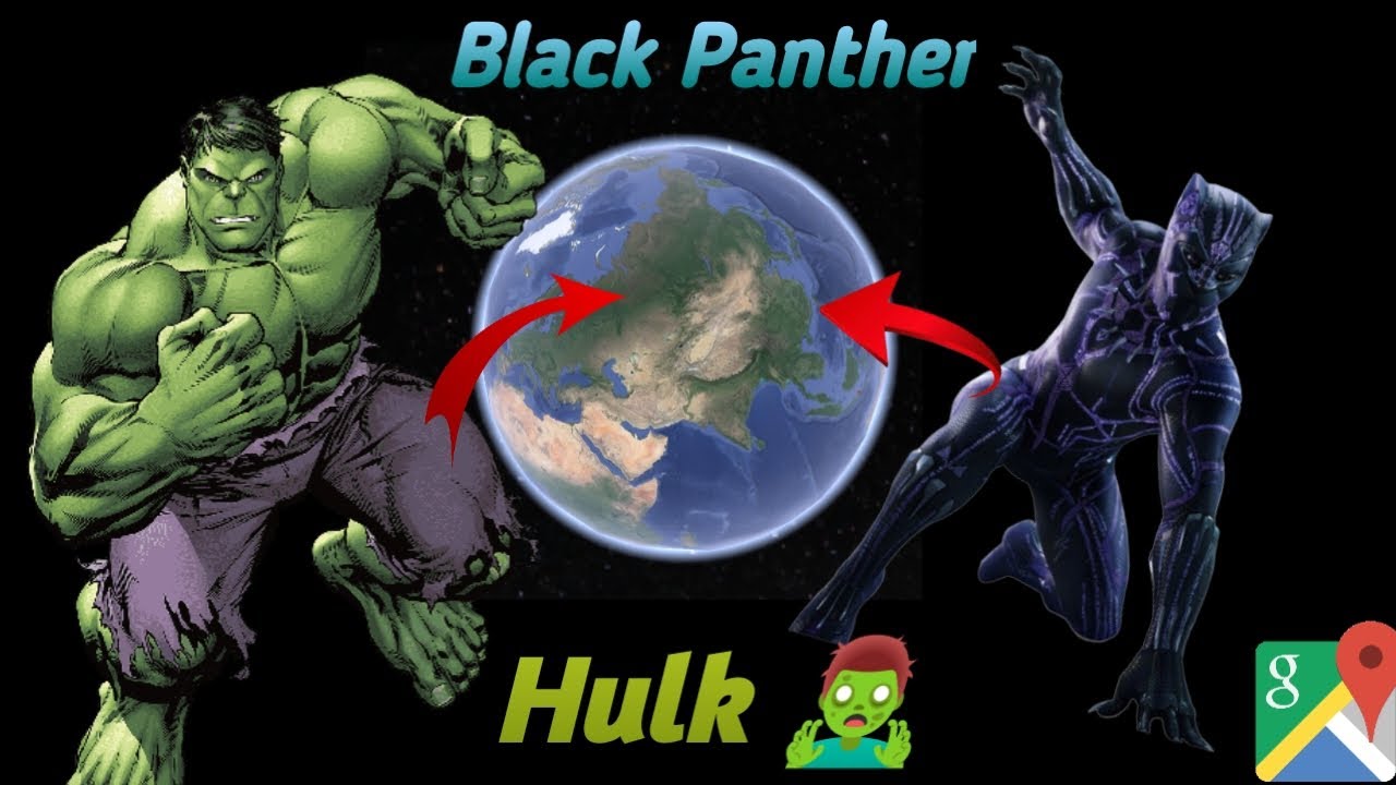Black Panther vs Hulk real on earrh earth🌎|| find secrets place - YouTube