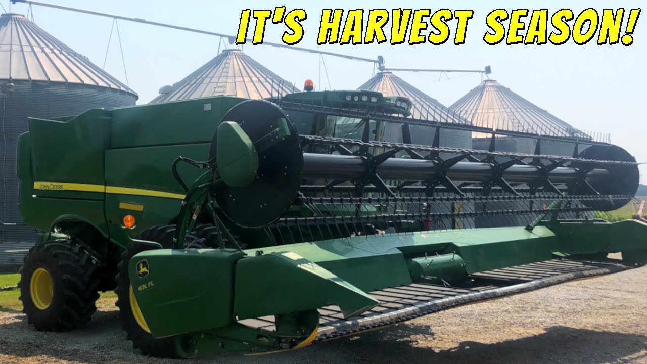 Harvest Equipment Preparations On Our Farm (Ep. 32) - YouTube