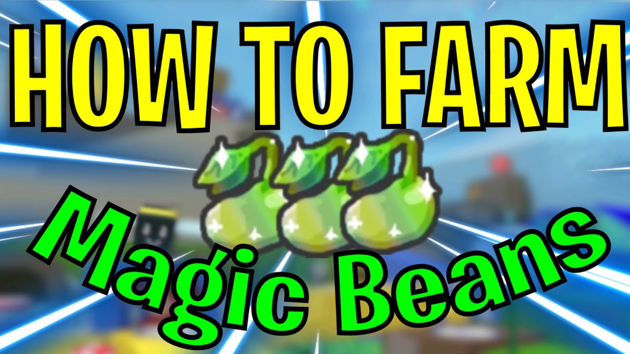 How To Farm Magic Beans Bee Swarm Simulator (BSS Roblox) - YouTube