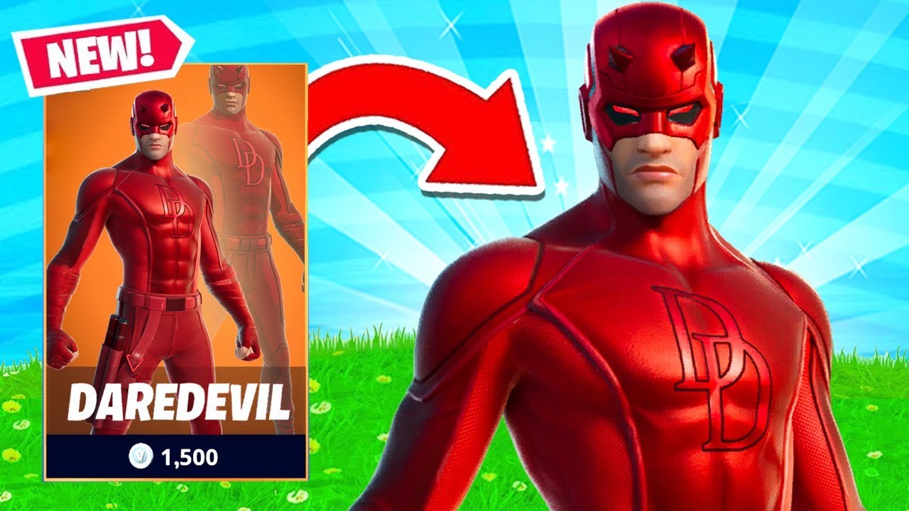 DAREDEVIL Skin OUT NOW! Fortnite Custom Games with Viewers! - YouTube