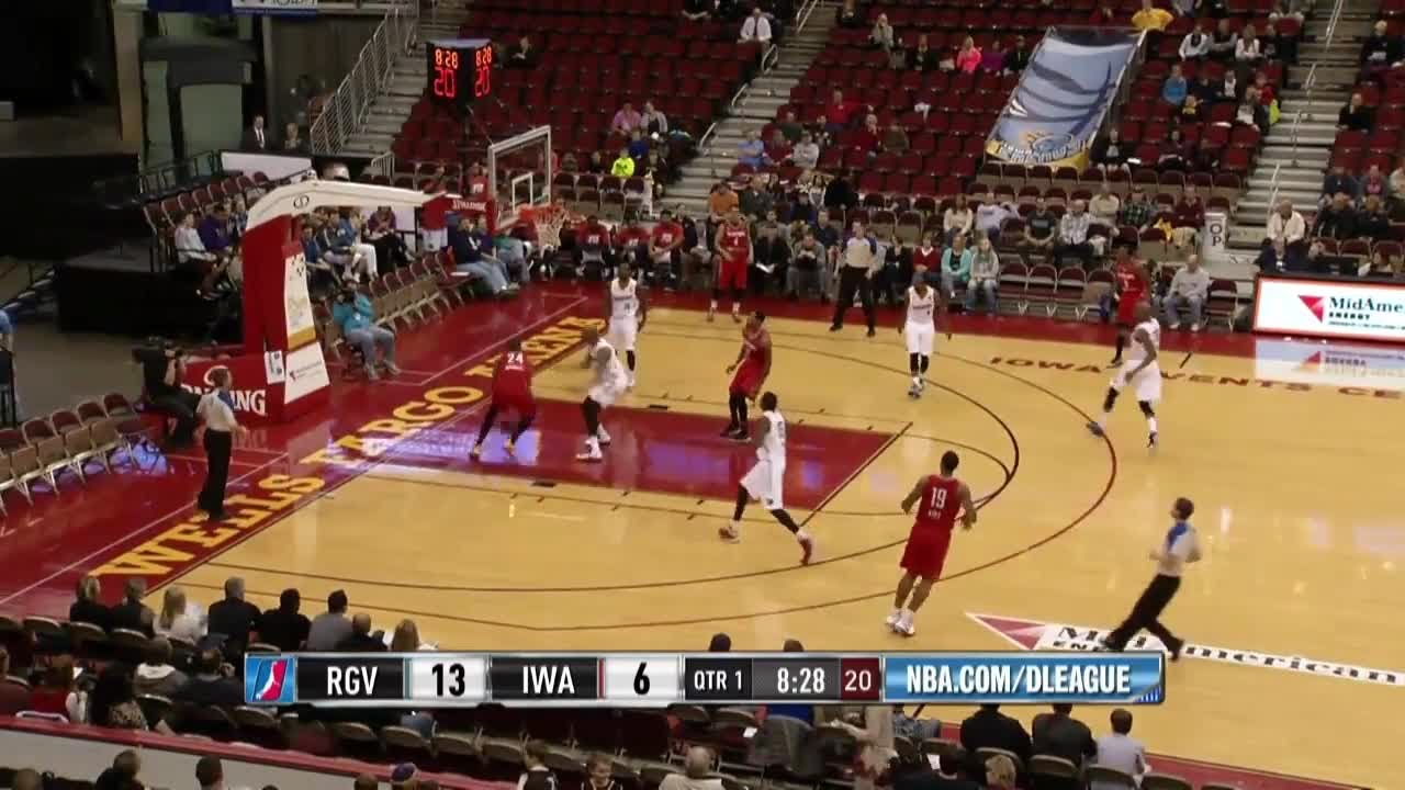 Akil Mitchell posts 17 points & 16 rebounds vs. the Energy, 1/27/2015 ...