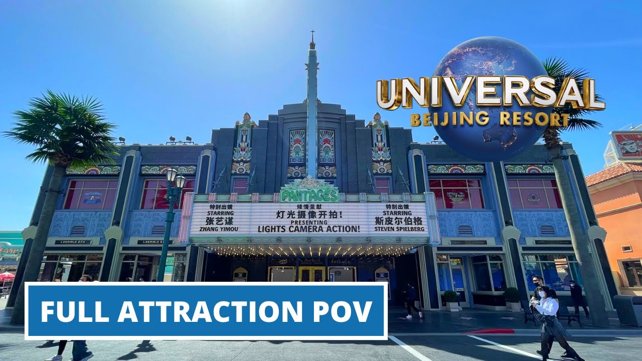 Lights Camera Action! Full Attraction & Queue POV - Universal Studios ...