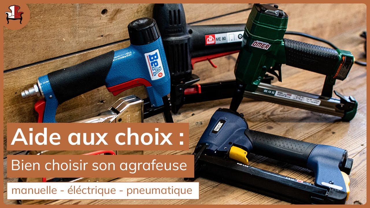 Comment bien choisir son agrafeuse ? - YouTube