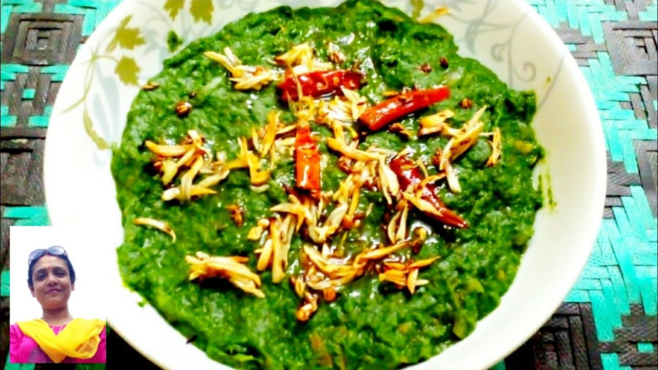 Restaurant style Lehsuni Palang||পালং শাকের স্বাদবদল রেসিপি লেহসুনি ...