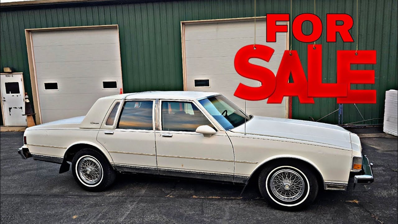 Chevy caprice LS Brougham goes for sale - YouTube
