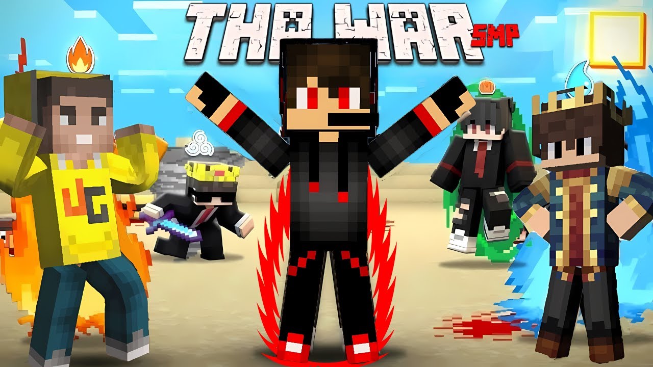 WELCOME IN NEW THA WAR SMP WITH @GamerzCrunchOfficial | THA WAR SMP #1 ...