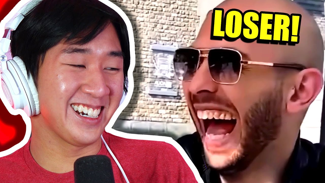 FUNNIEST Andrew Tate Clips | React Rush Day 3 - YouTube