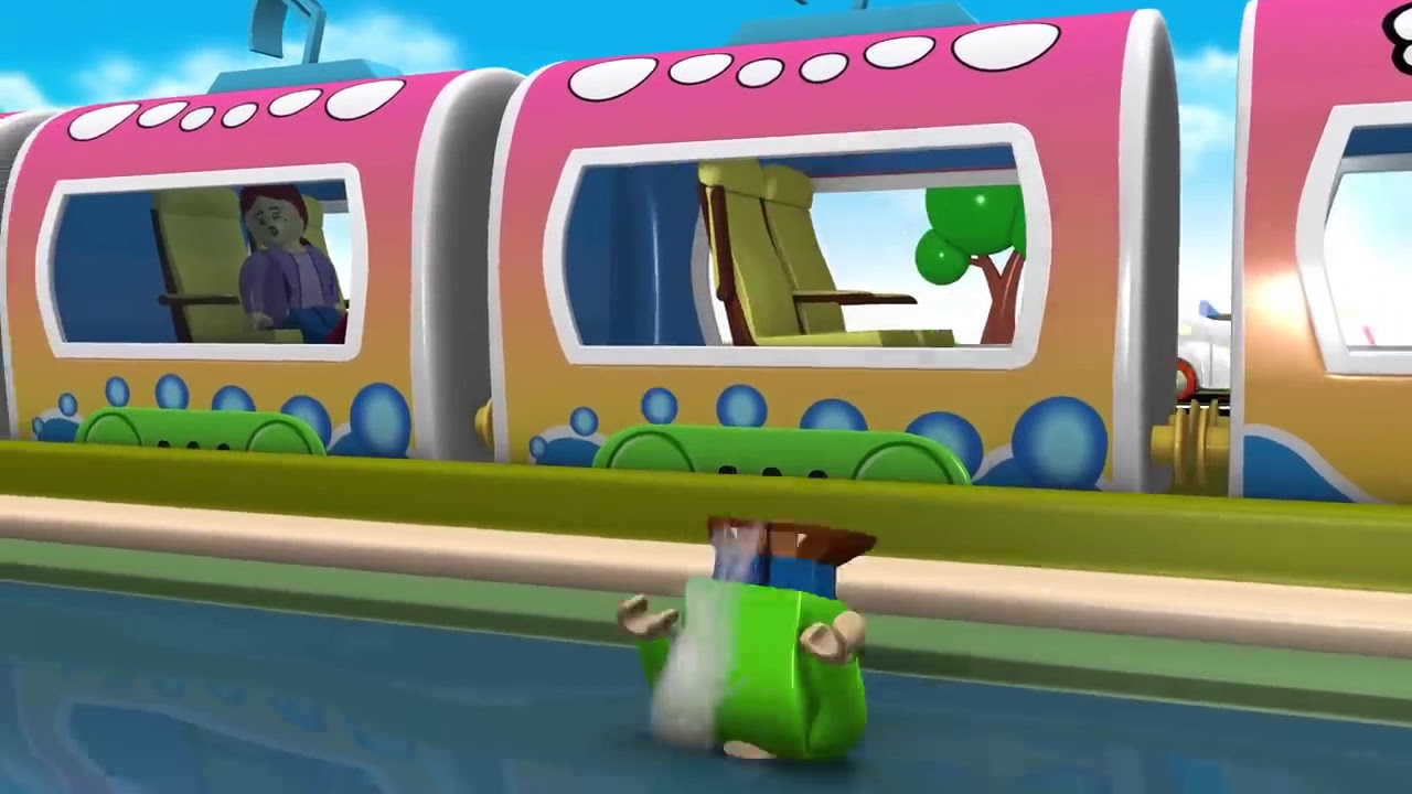 Best kids Video Train Heroes Rescuers learn Colours! - YouTube