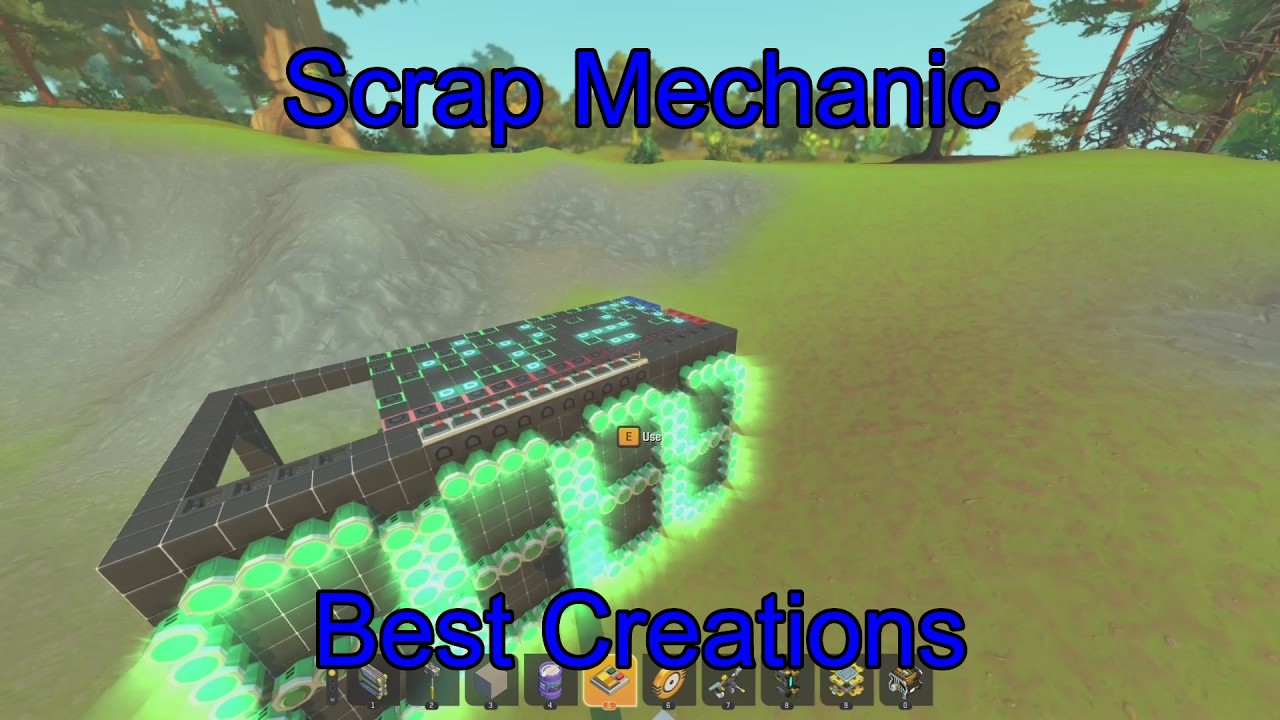 Scrap Mechanic Drift Cart and Toyota Land Cruiser Build: Off-Road ...