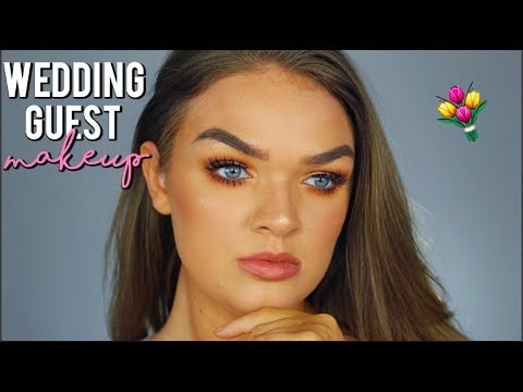 Summer Wedding Guest Makeup Tutorial - YouTube