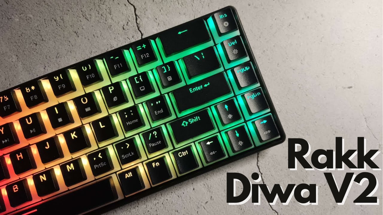 Budget RGB Madness - Rakk Diwa V2 - YouTube