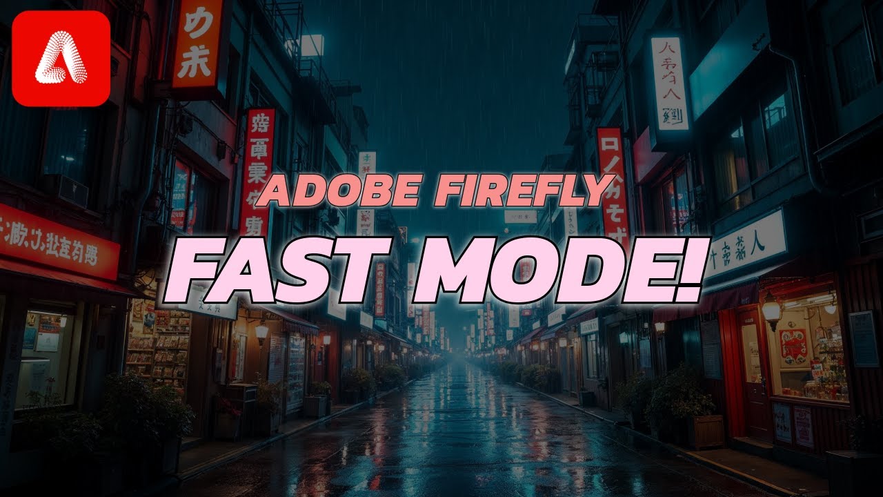 Adobe Firefly Fast Mode and Upscaler! - YouTube