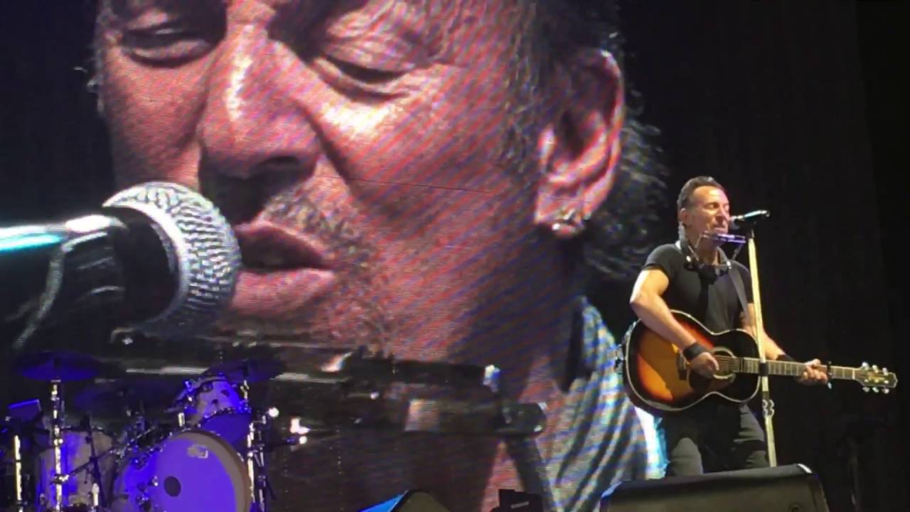Bruce Springsteen This Hard Land acoustic Ullevi Gothenburg 2016 - YouTube