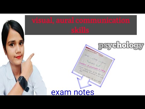 visual,aural communication skills #soft skill #psychology - YouTube