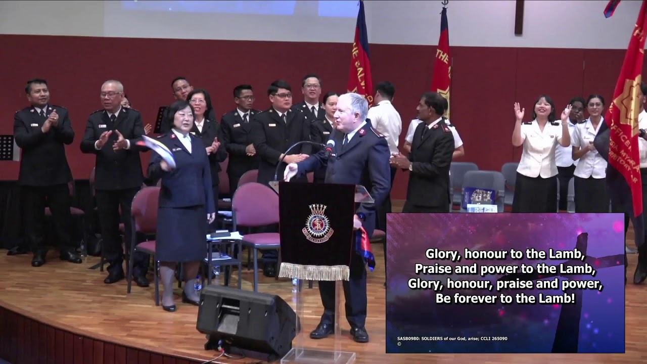 Thursday Night at the Army & Welcome of Keepers of the Covenant - YouTube