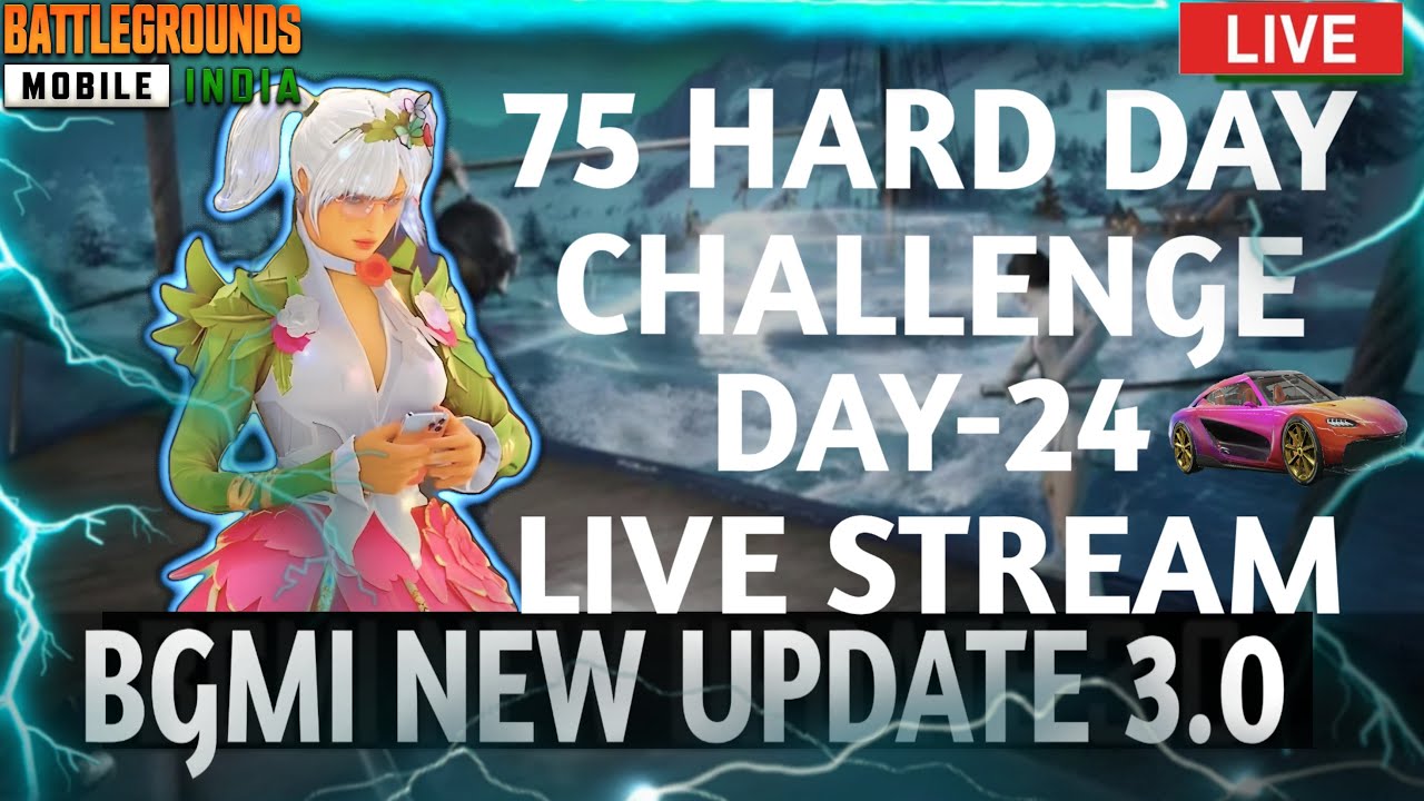( DAY 24) | 75 HARD DAY CHALLENGE | 3.0 UPDATE | DAILY LIVE STREAM 75 ...