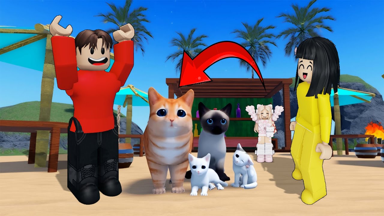 Yuta, Mio Dan Baby Celine Namatin Fine The Cat Di Part 4 || ROBLOX ...