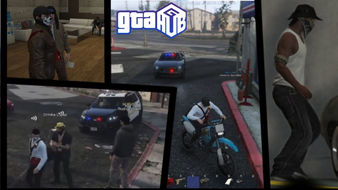 MEJORES MOMENTOS RANDOM DE GTA HUB 2 - YouTube