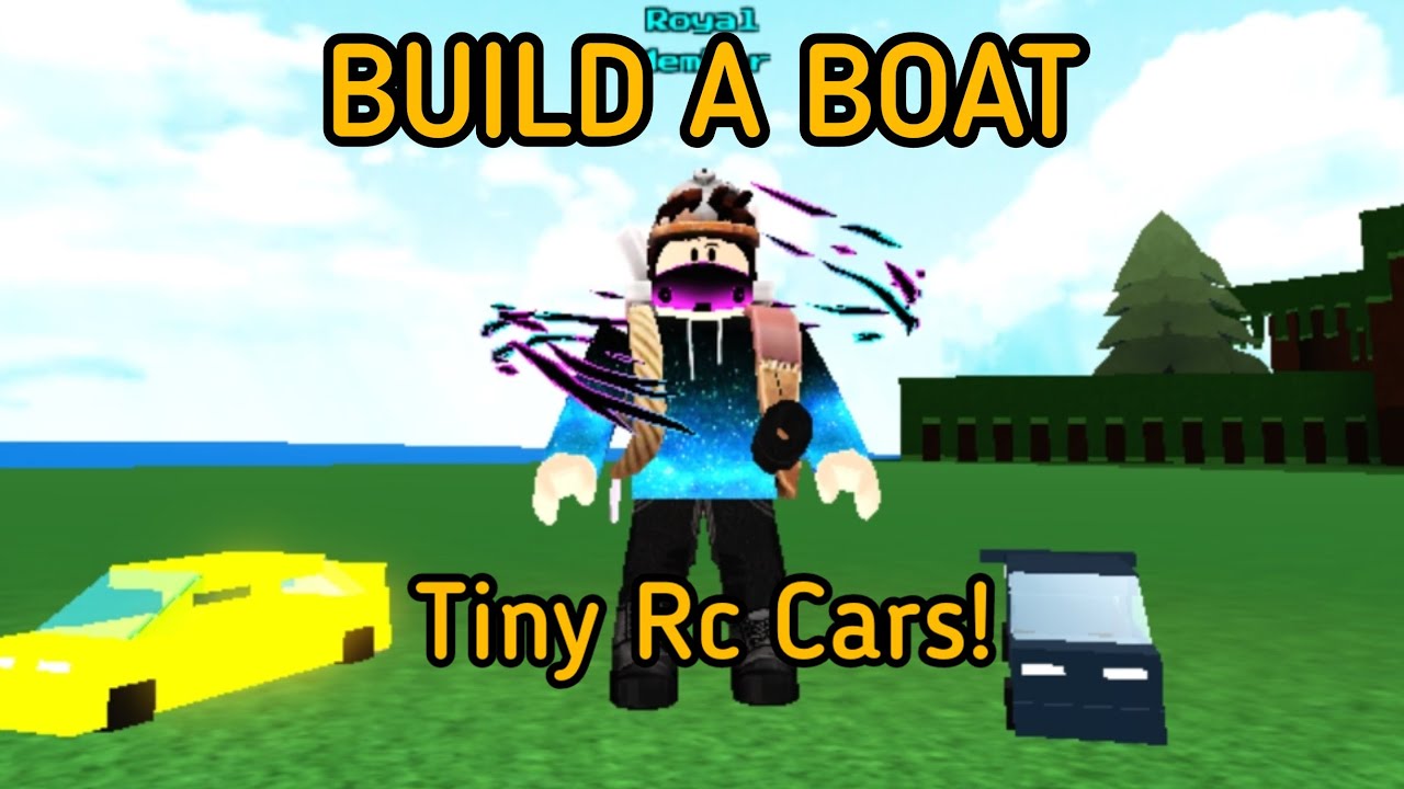 The Tiny RC Cars In Build A Boat For Treasure - YouTube