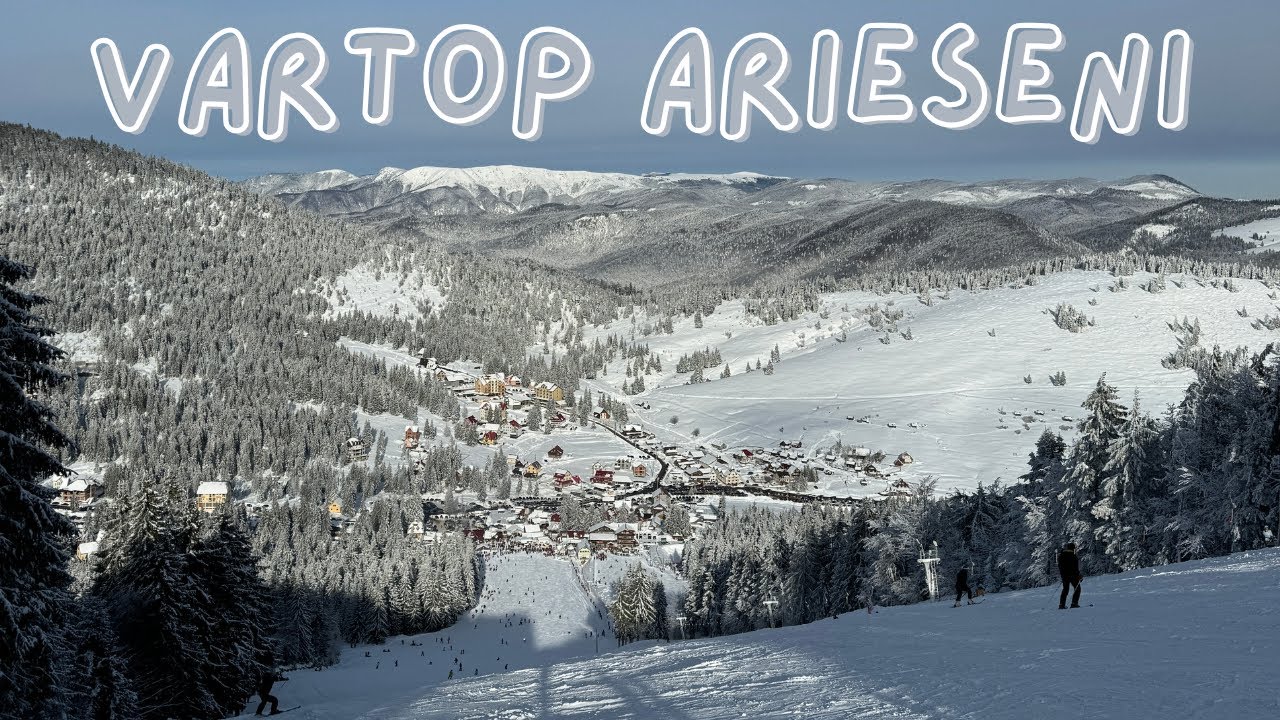 Mini vacanta la ski pe partia Vartop Arieseni si Piatra Graitoare - YouTube