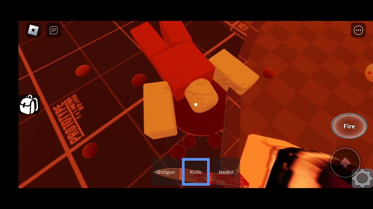 Roblox chest stabbed animation - YouTube