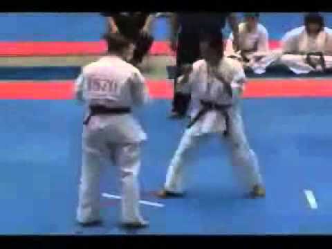 Elena Vorobyeva - kyokushin 2010