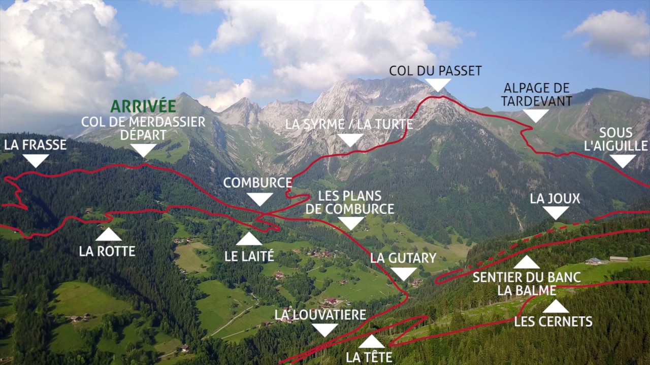 Aravis Sky Pursuit 2017 - parcours trail - YouTube