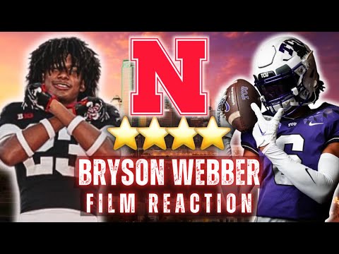Nebraska's NEWEST 4-Star IS INCREDIBLE | Bryson Webber FILM REACTION ...