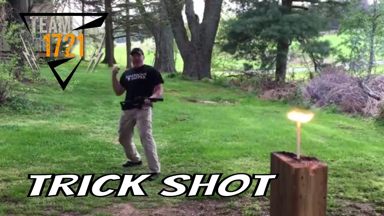 Lighting A Match With The Benjamin P-Rod - YouTube