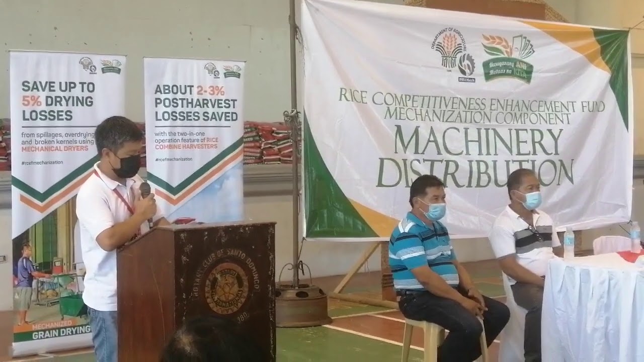 Rice Competitiveness Enhancement Fund (RCEF) Mechanization Component ...