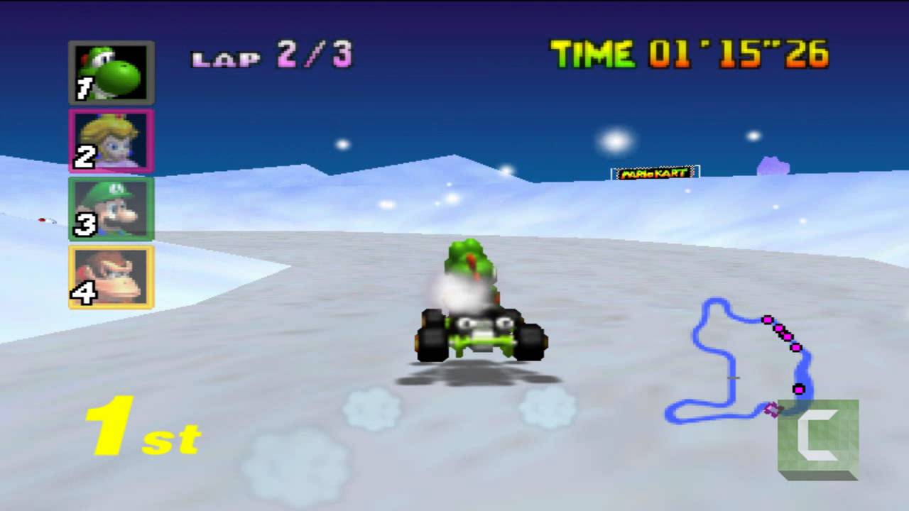 Longplay N64 Mario Kart 64 HD - YouTube